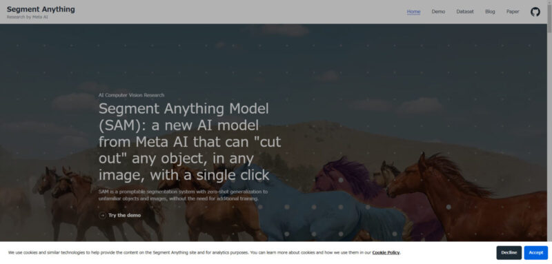 Segment Anything Modelとは？Metaのセグメンテーションモデルの特徴、活用事例を徹底解説！
