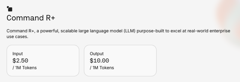 【Cohere】Command R+とは？特徴やできること、性能、料金プラン、Command Rとの違いを徹底解説！