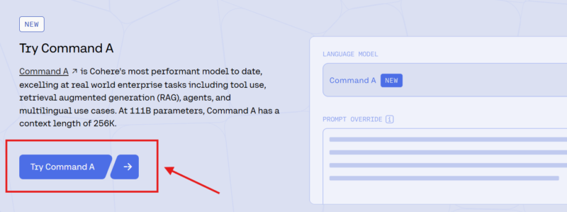 【Cohere】Command Aとは？特徴やできること、性能、料金プランや使い方、Command R+との違いを徹底解説！