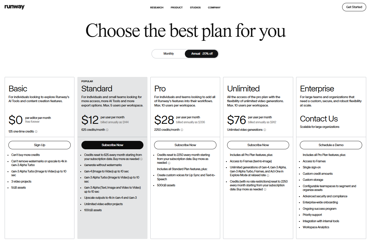 【高性能動画生成AI】Runway Gen-4とは？特徴やできること、料金や使い方、Soraとの違いまで徹底解説