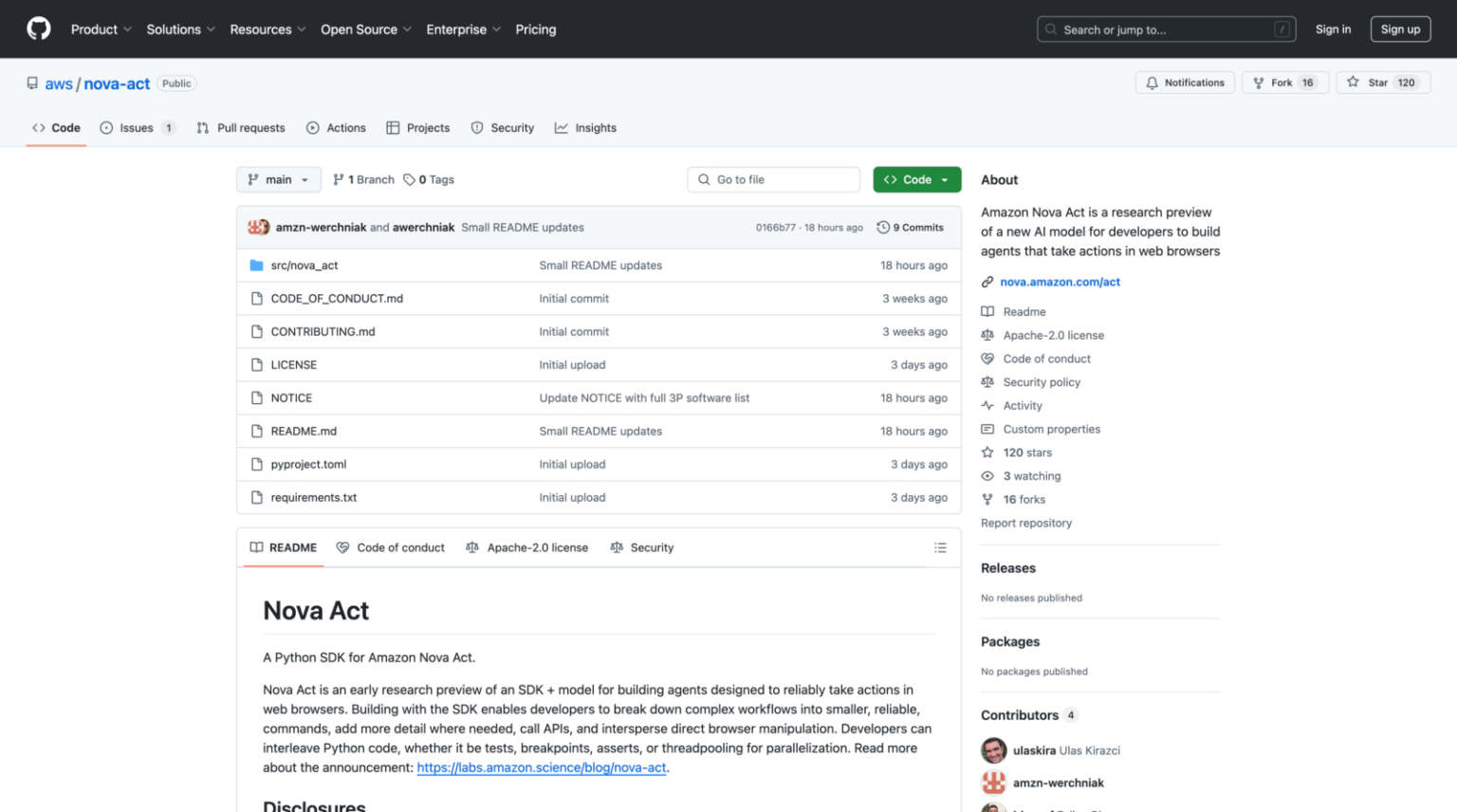 Amazon Nova Act徹底解説！AIエージェント開発向けSDKの特徴や性能、料金、OpenAI Agents SDKとの違いとは？
